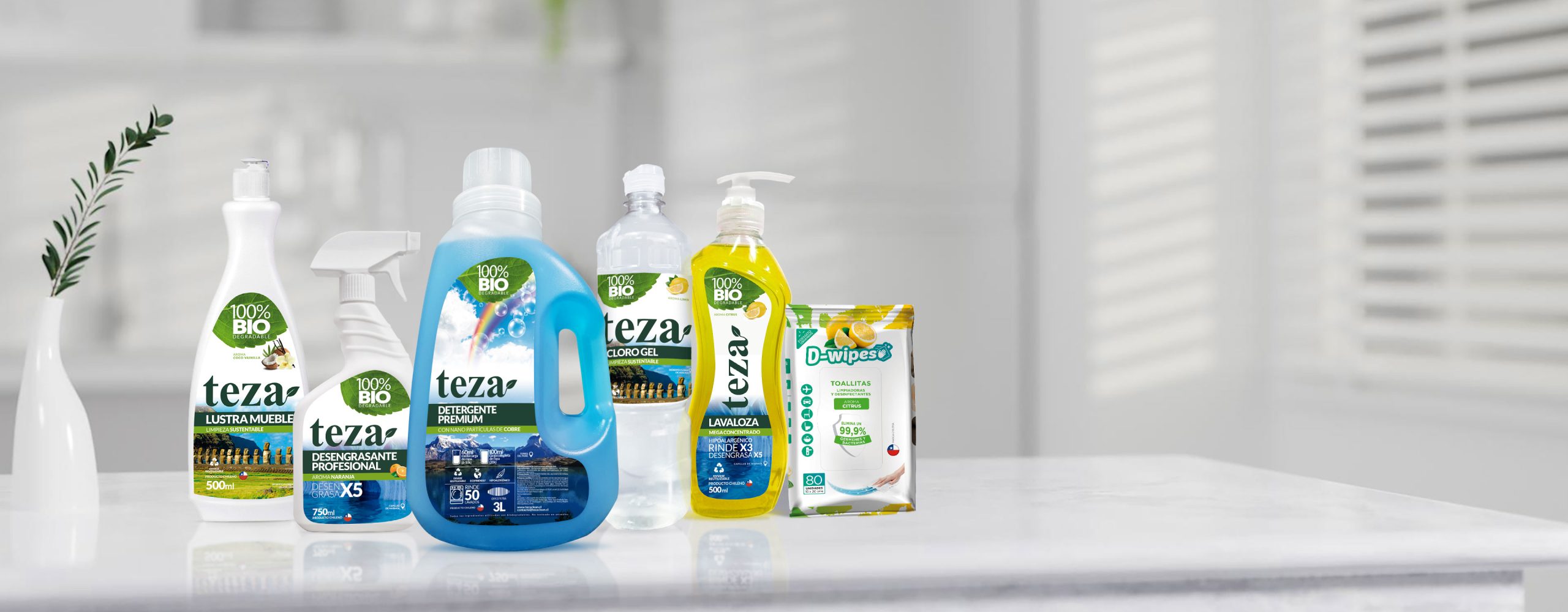 Teza Clean – Productos de limpieza Biodegradables