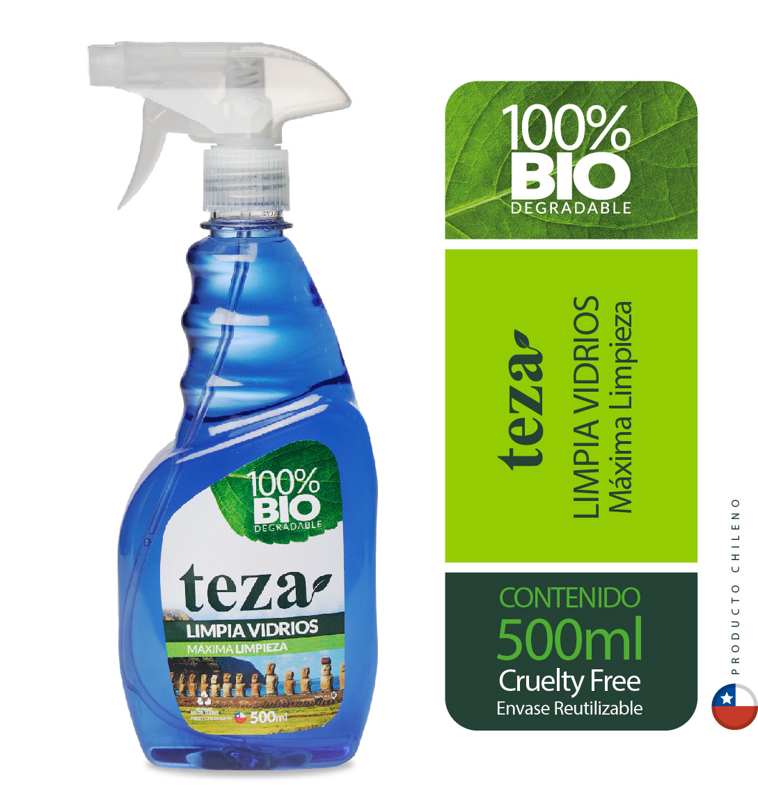 Productos de Limpieza 100% Biodegradables Teza Clean