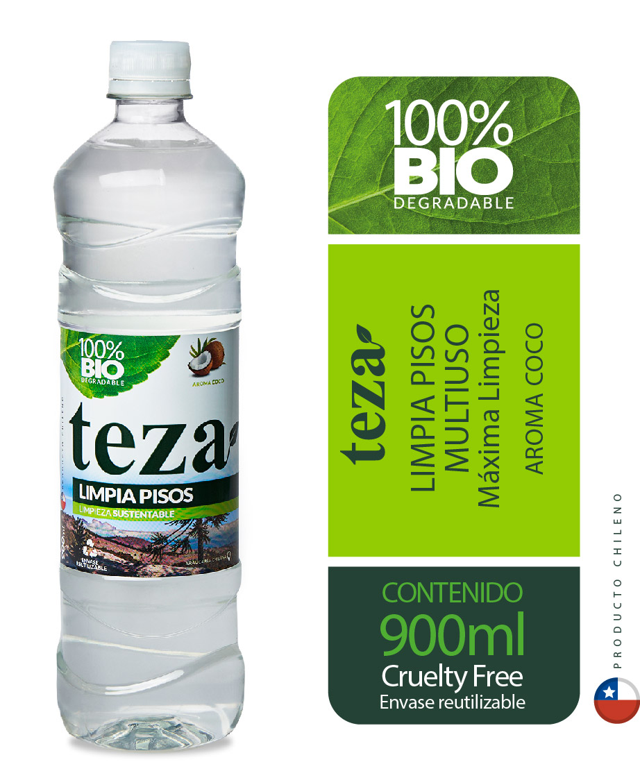 Productos de Limpieza 100% Biodegradables Teza Clean